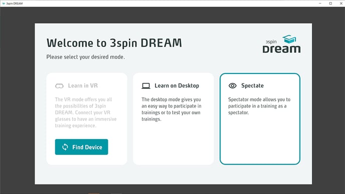 Working with the 3spin Learning Desktop App